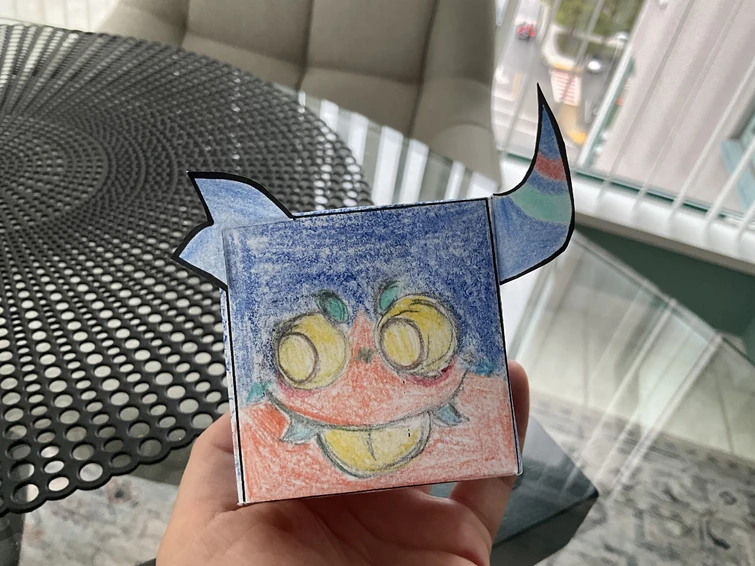 Gregoriah is now a cube. | Fandom