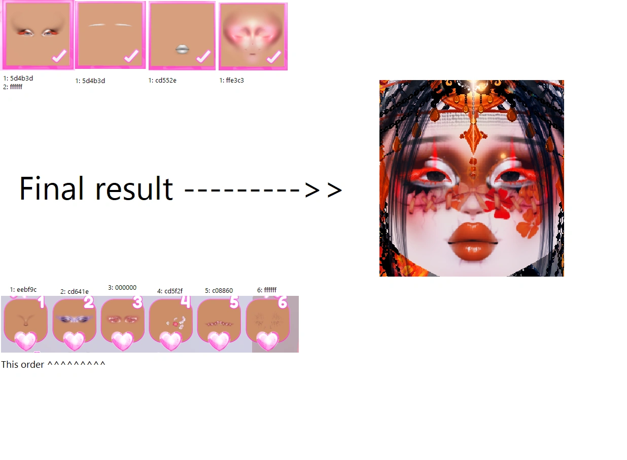 face tut for the koi fish fit | Fandom