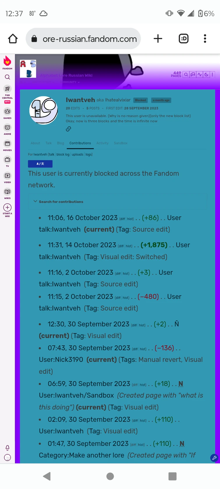 No! Iwantveh and Iwantveh's return is globally blocked/blocked across ...