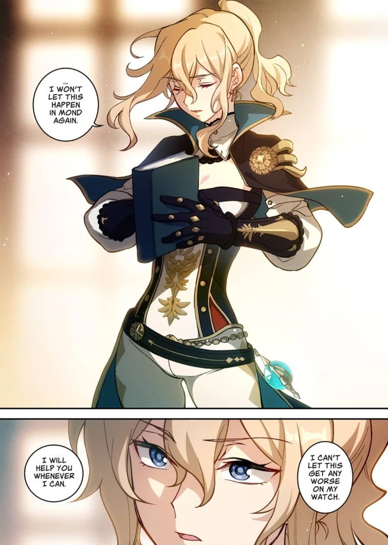 Knights of Favonius in webtoon/manga style>>>>>>>>>> | Fandom