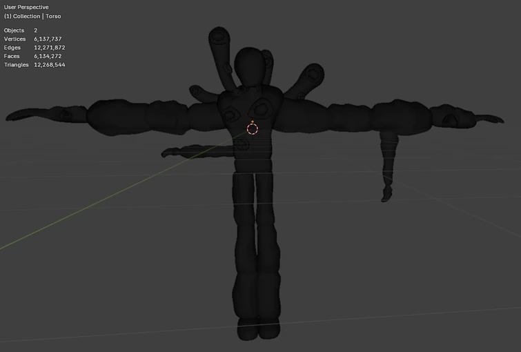 when the when you make a bad model in blender and it turns out to be ...