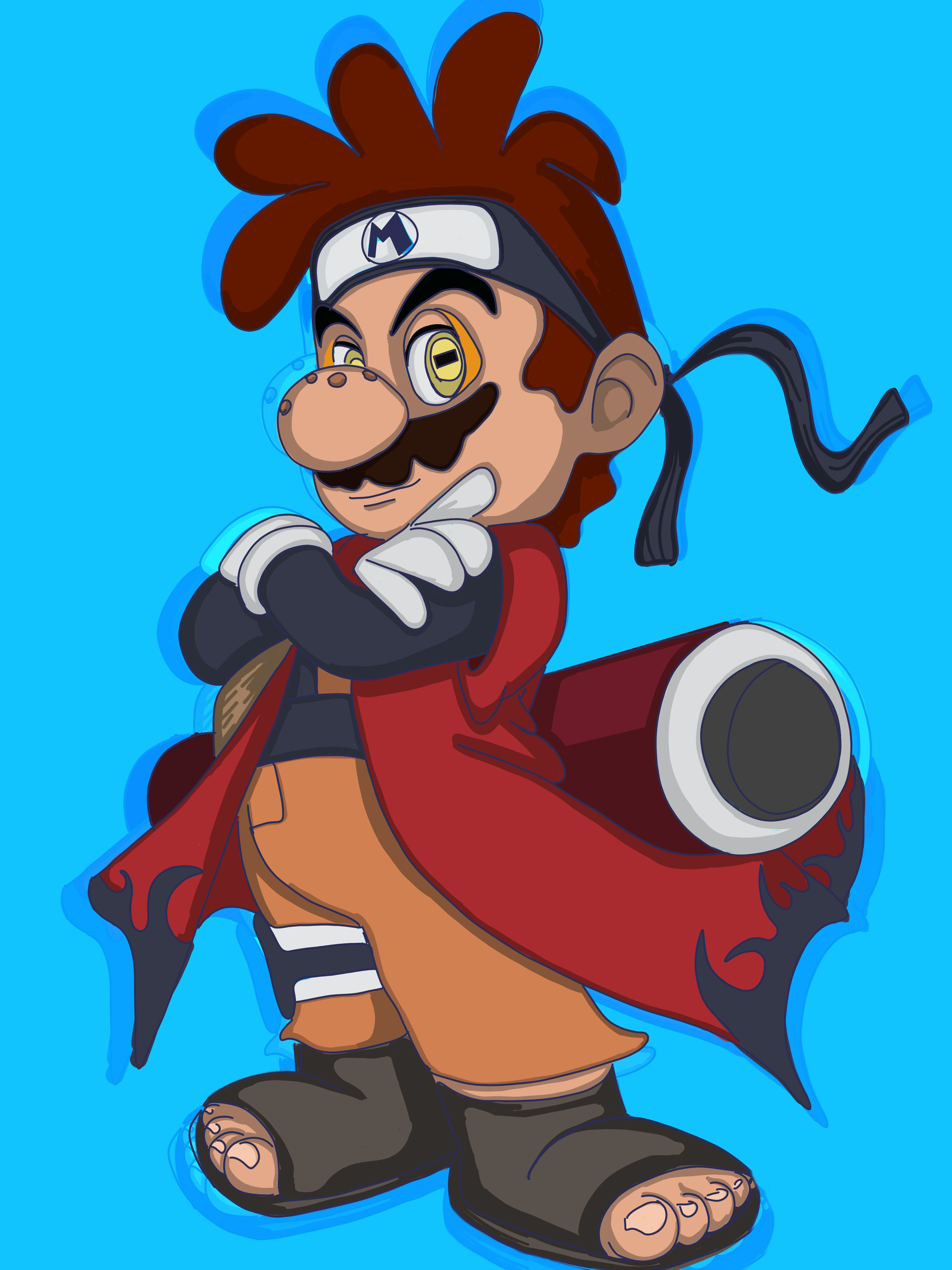 E tem seu grande amigo o Mario Uzumaki | Fandom