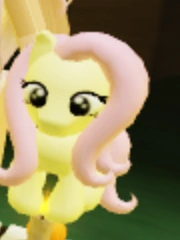 Fluttershy in Roblox catalog game | Fandom