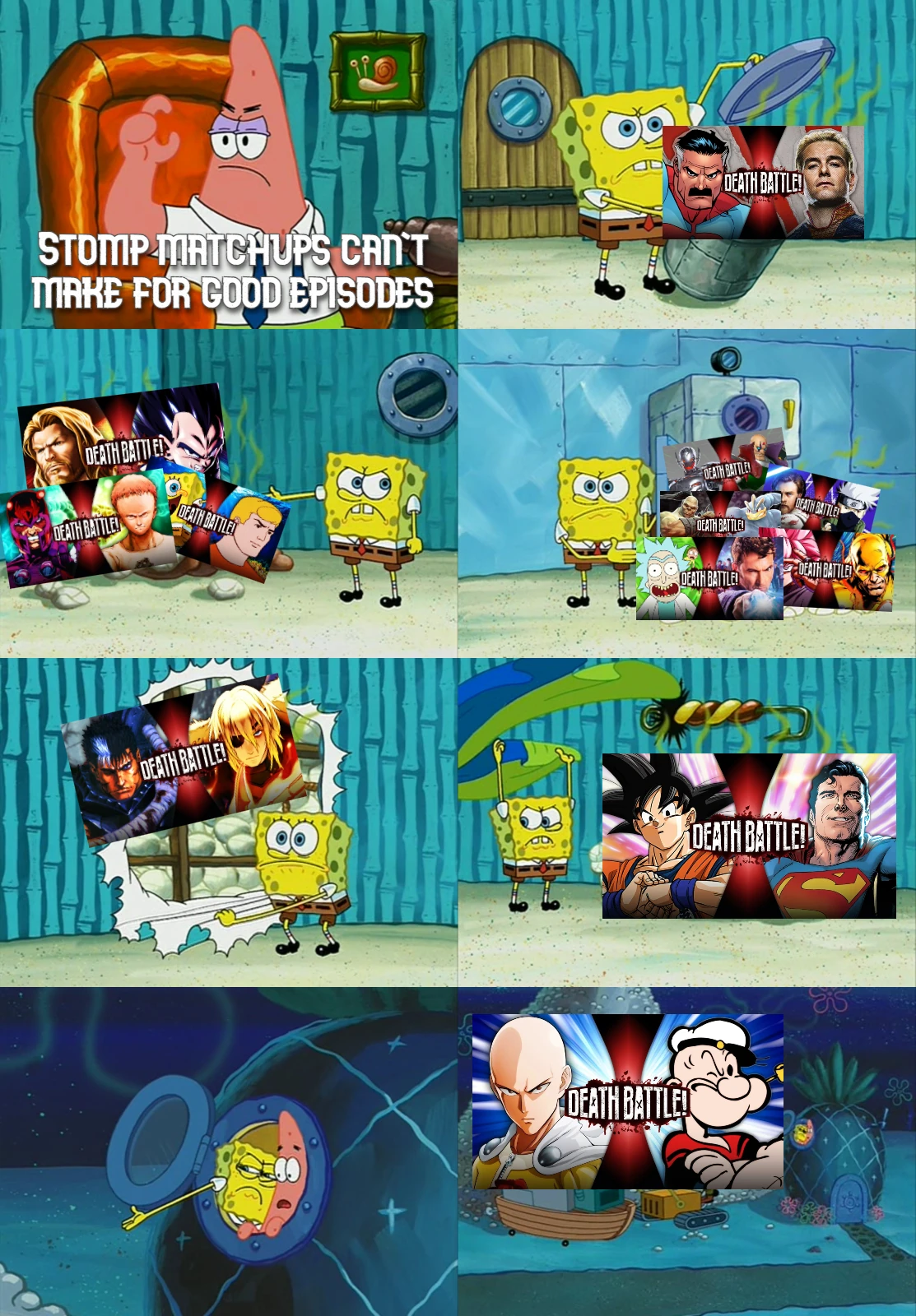 Stomp Matchups Meme | Fandom