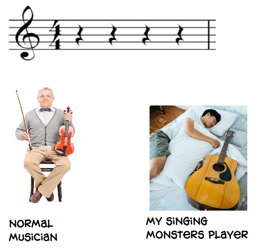 "Ayo why does the sheet music have the MSM sleeping symbol in it" | Fandom