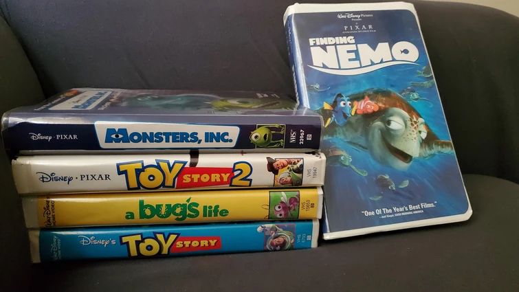 My Disney Pixar VHS Collection. | Fandom