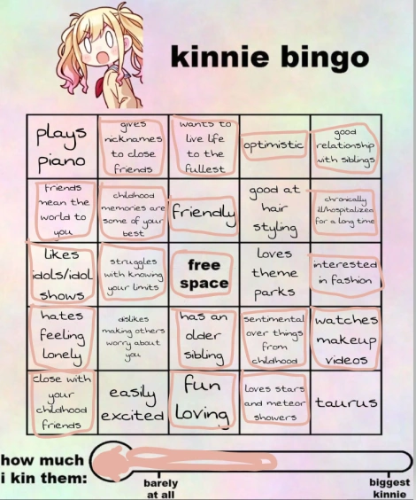sakinnie bingo | Fandom
