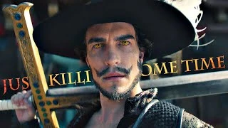 He was just killing some time. (No but honestly he matches the ...