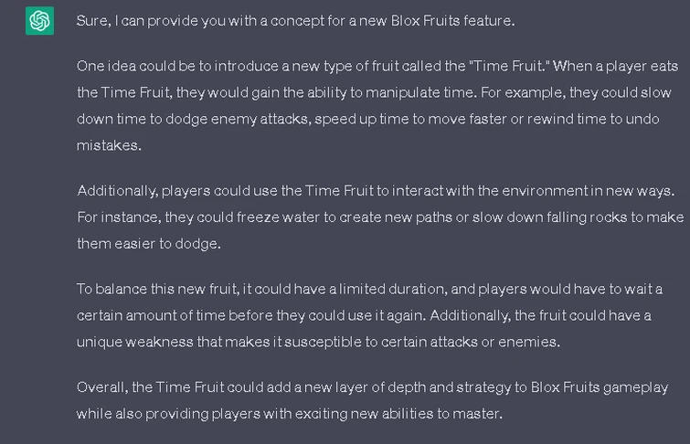 chatgpt makes a fruit concept :OOOOO | Fandom