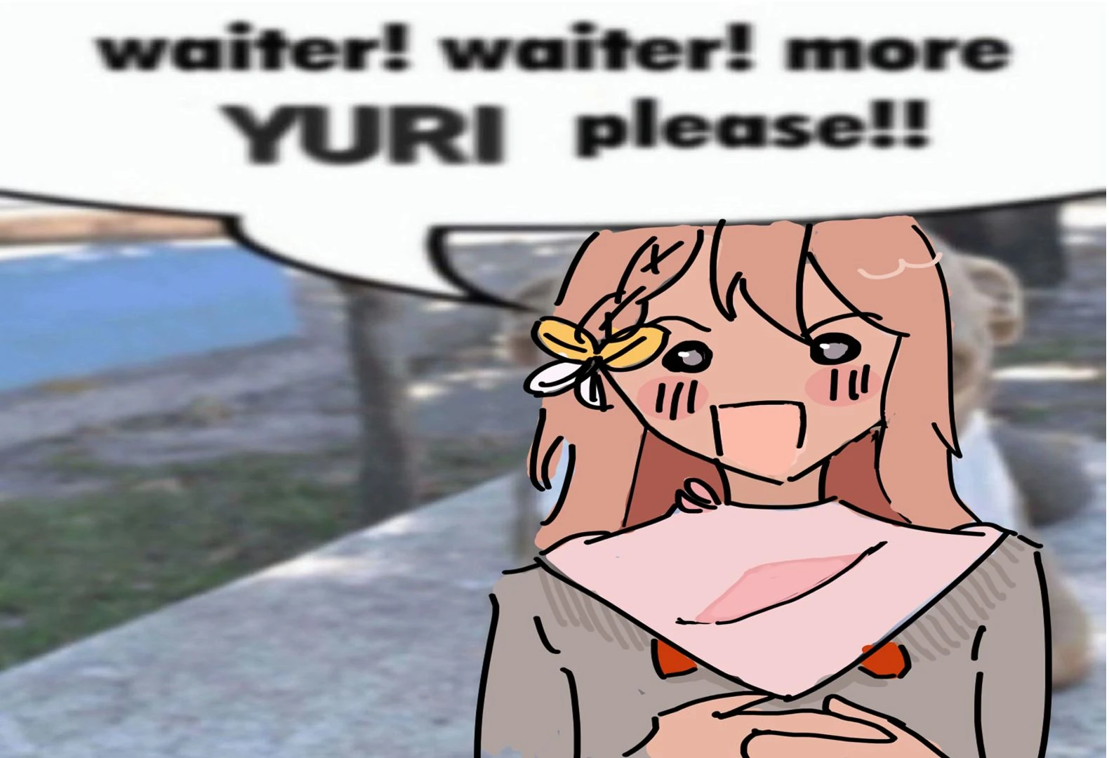 waiter! waiter! more YURI please! | Fandom