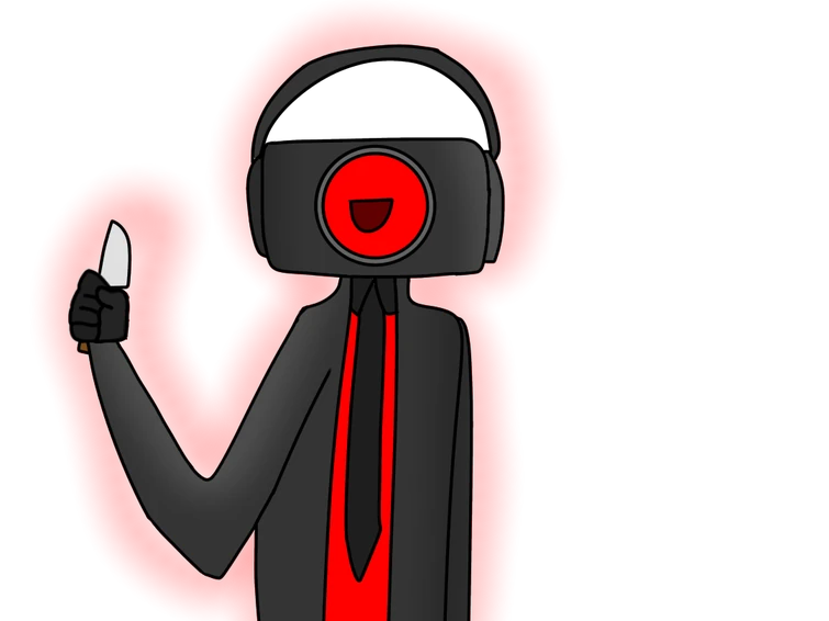 Dark speakerman :D (somehow I actually drew hands :/ ) | Fandom