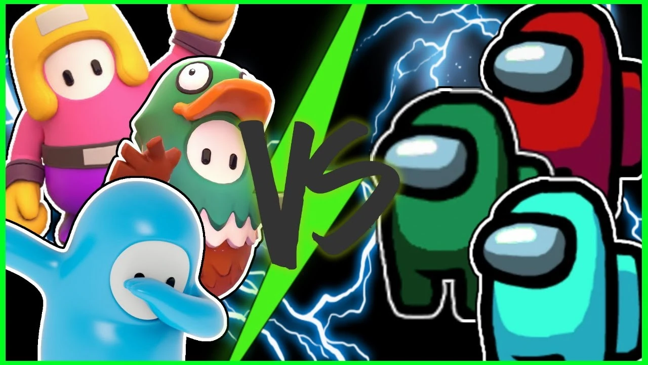 Here's an Among Us VS Fall Guys animation that I found | Fandom