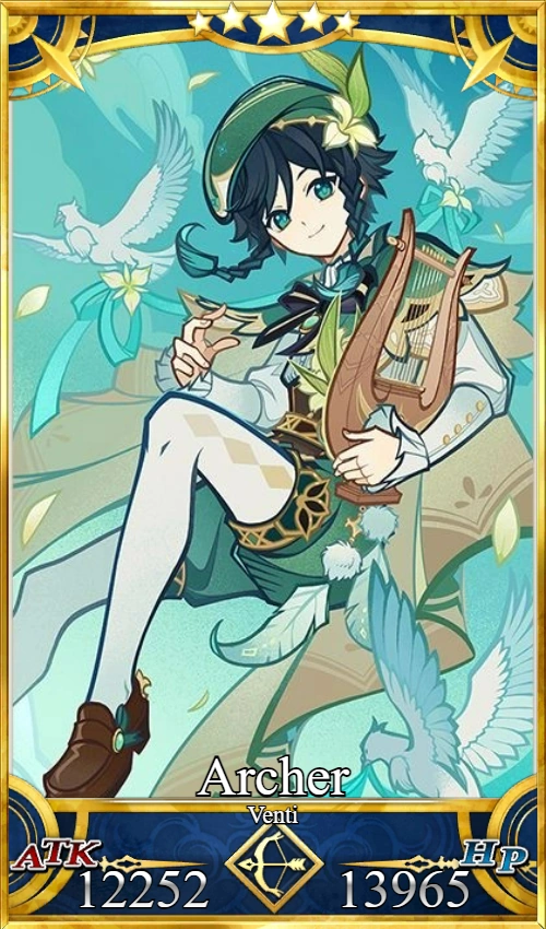 Fan Servant-Venti(From Genshin Impact) | Fandom