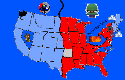 map of the usa but the comments controll the map (civil war day) | Fandom