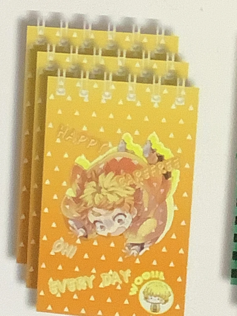 Zenitsu on a notebook cover | Fandom