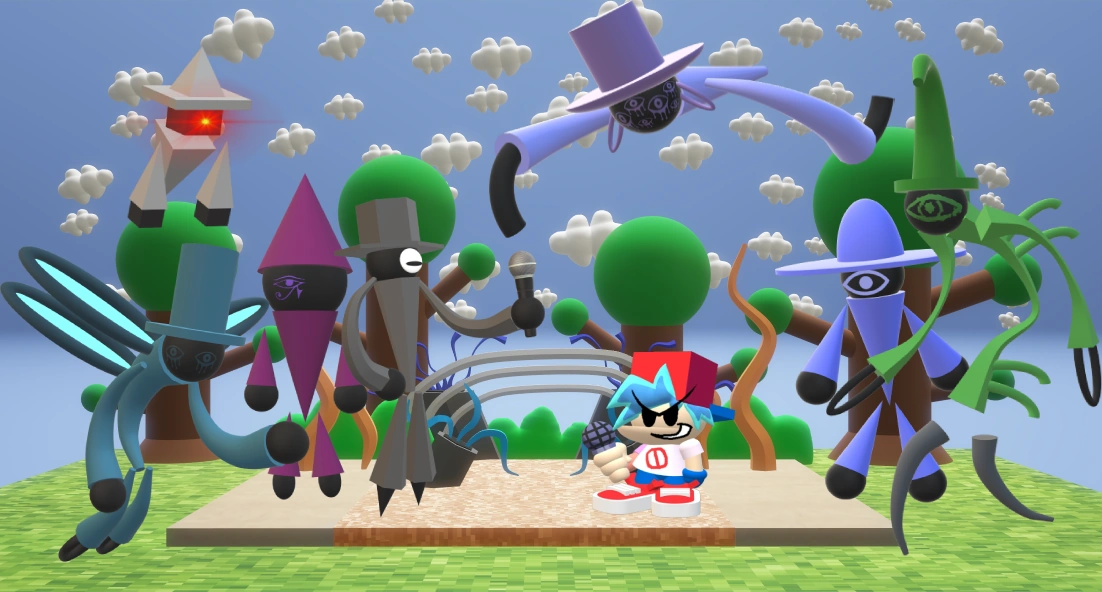 Here is the Finished Primitive Marko Map with the characters included ...