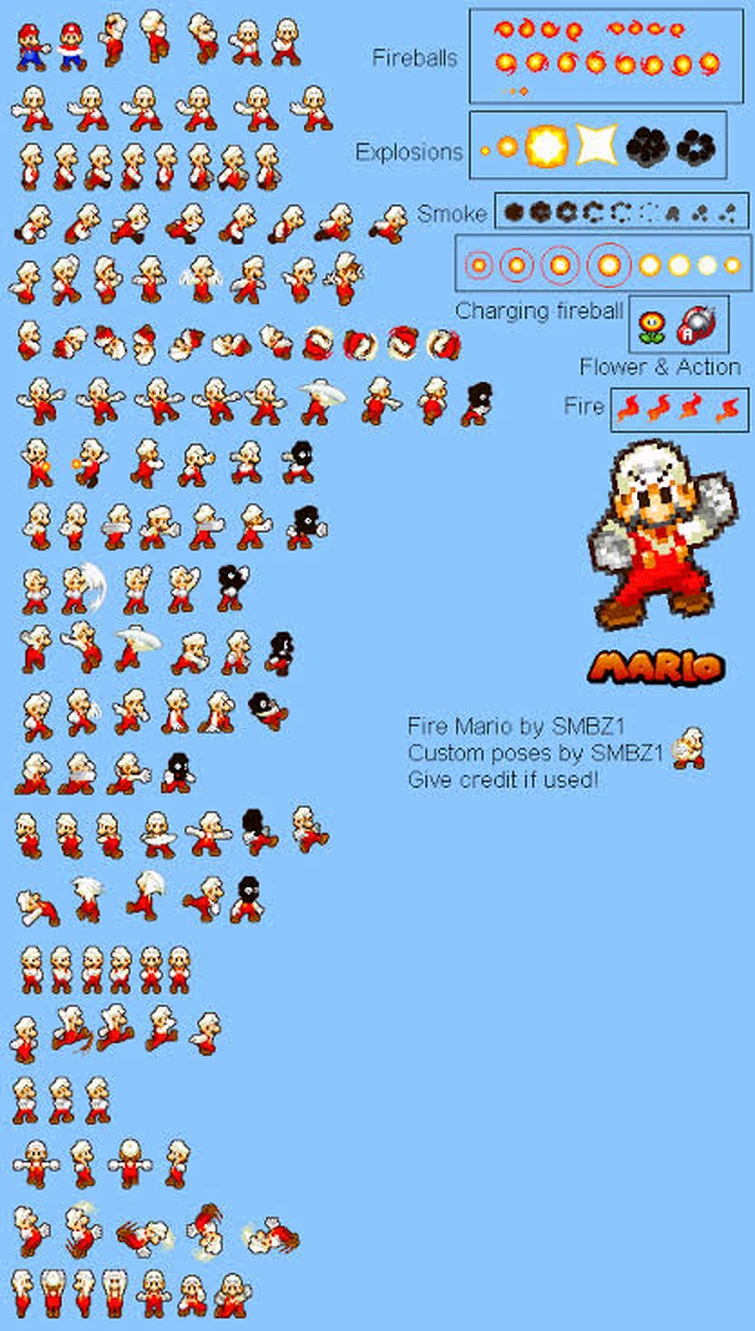 Fireball Sprite Sheet