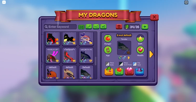 selling themed worlds and default tarakas | Fandom