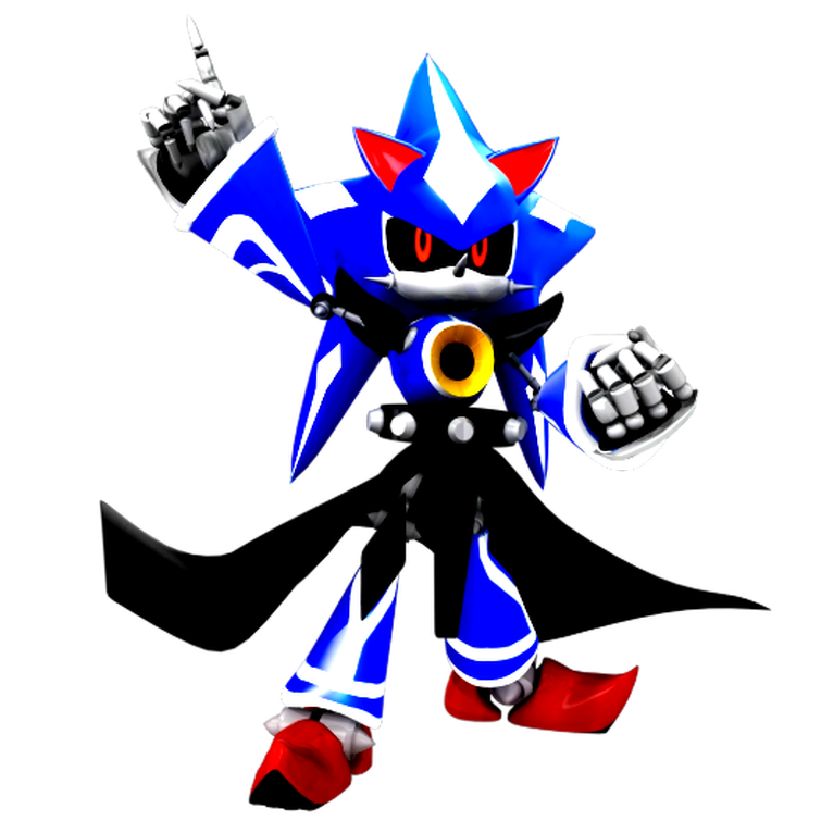 Saying / making quotes up for: Neo Metal Sonic (literally because yes ...