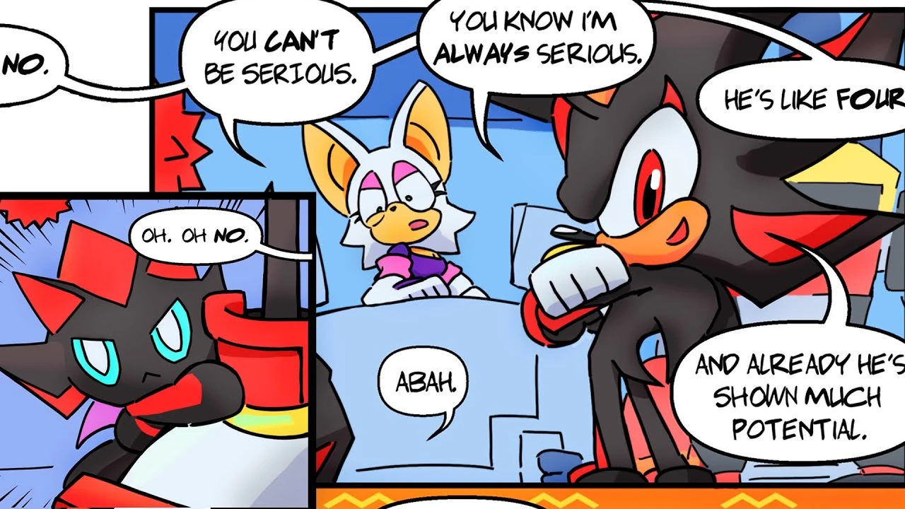 Team Dark's New Member (Sonic Comic Dub) | Fandom