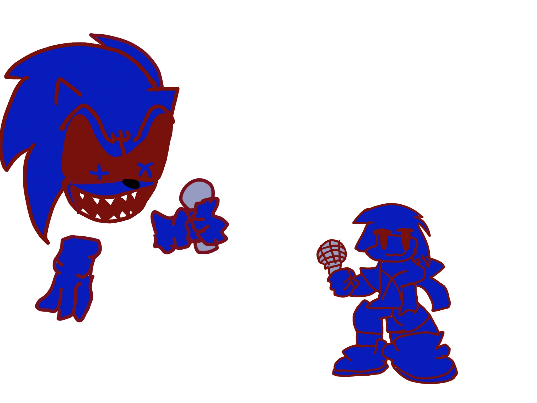 Blordless (my sonic.exe oc) concept | Fandom