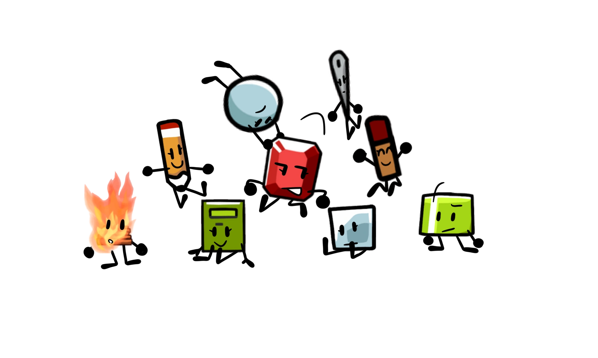 SN!BFDI Characters (Part 1: Freesmart) | Fandom