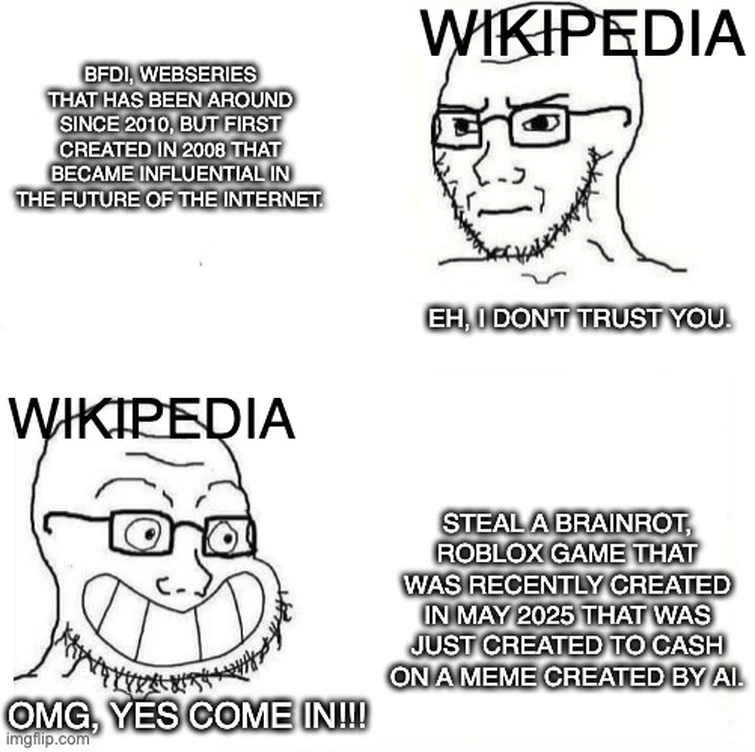 Wikipedia is insane for doing this | Fandom