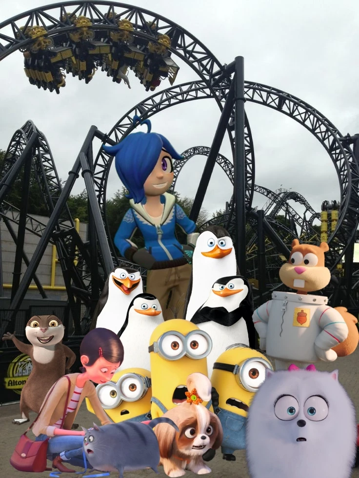 Gidget & The Girls And The Penguins and Sandy & The Minions and Tari ...