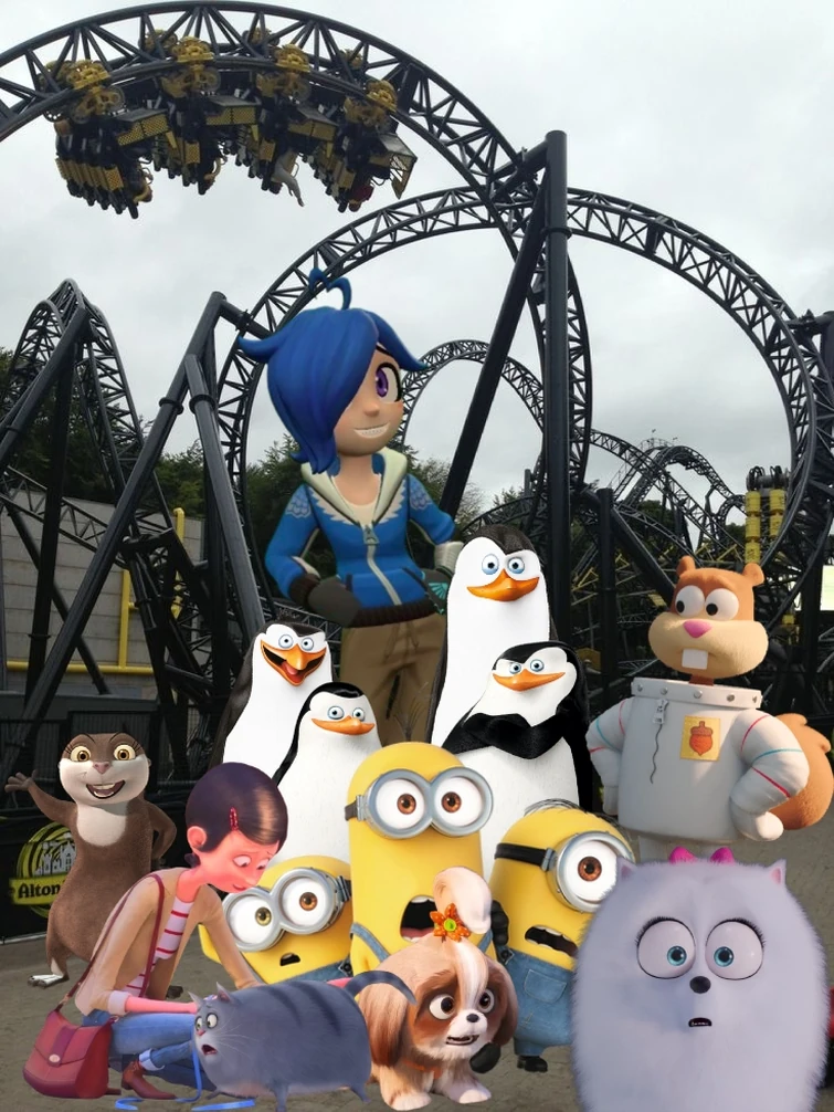 Gidget & The Girls And The Penguins and Sandy & The Minions and Tari And Marlene Are At The ...