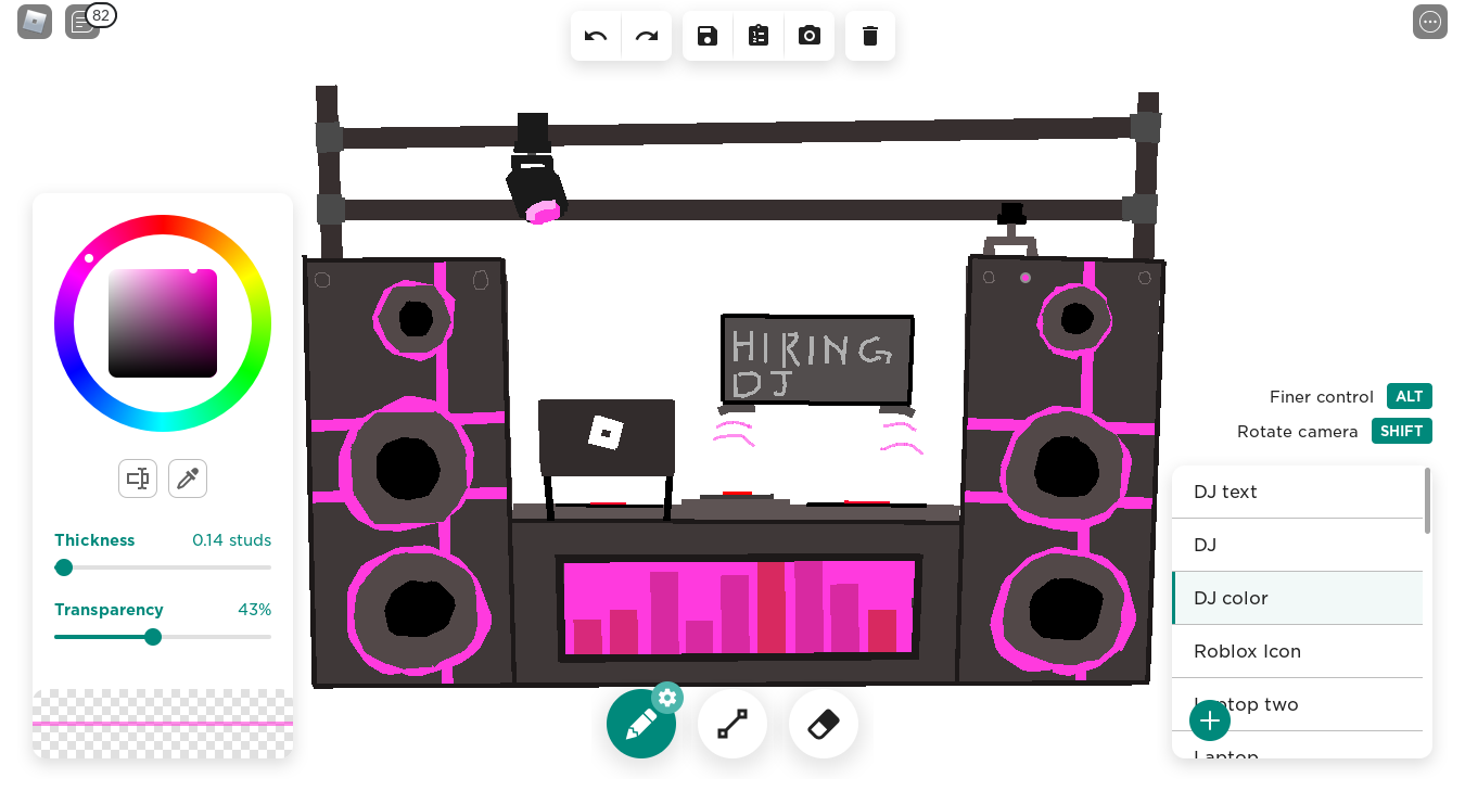 DJ Neon Rave Drawing | Fandom