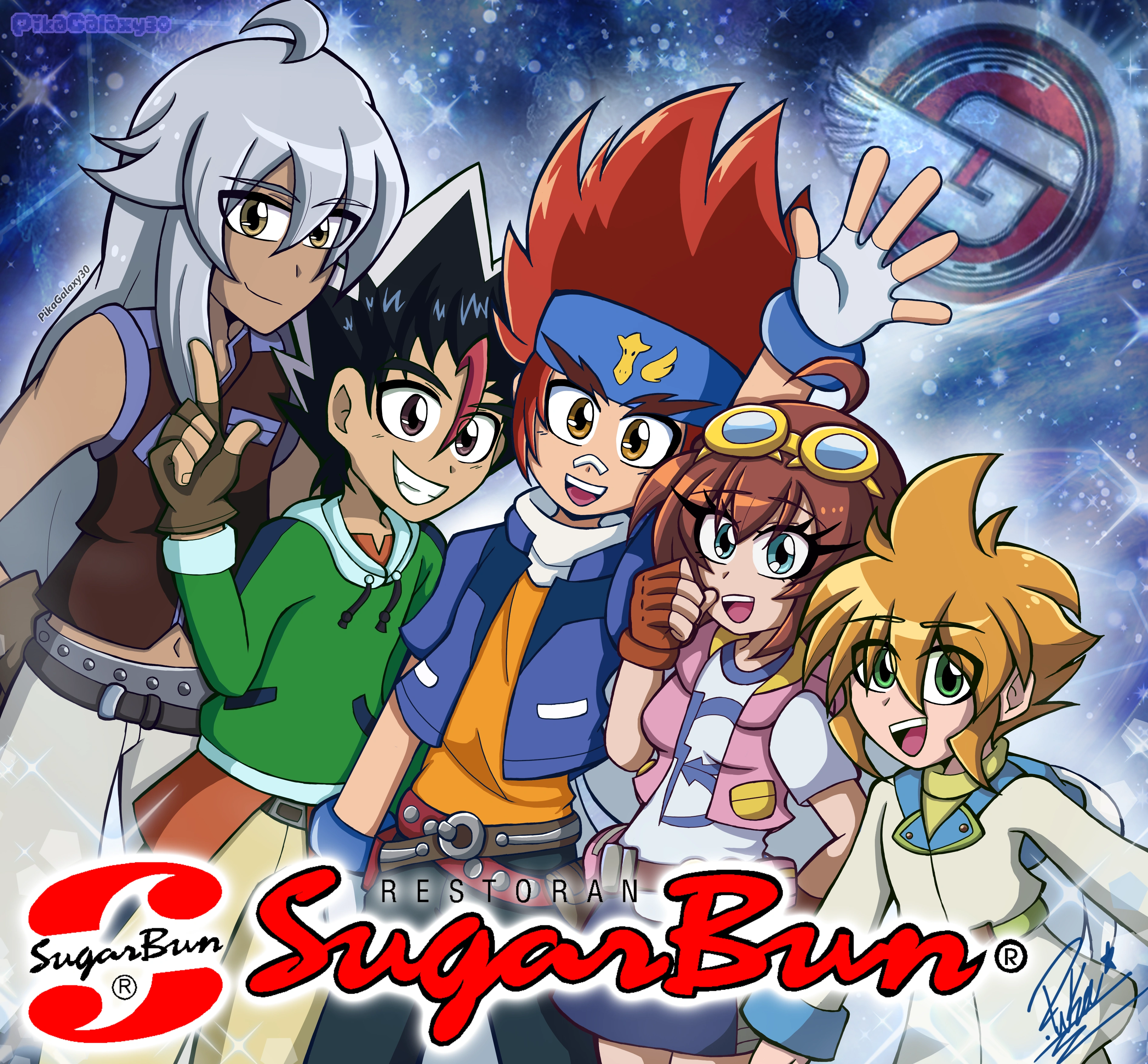 Team Gan Gan Galaxy from Beyblade Metal Masters for SugarBun in 2024 ...