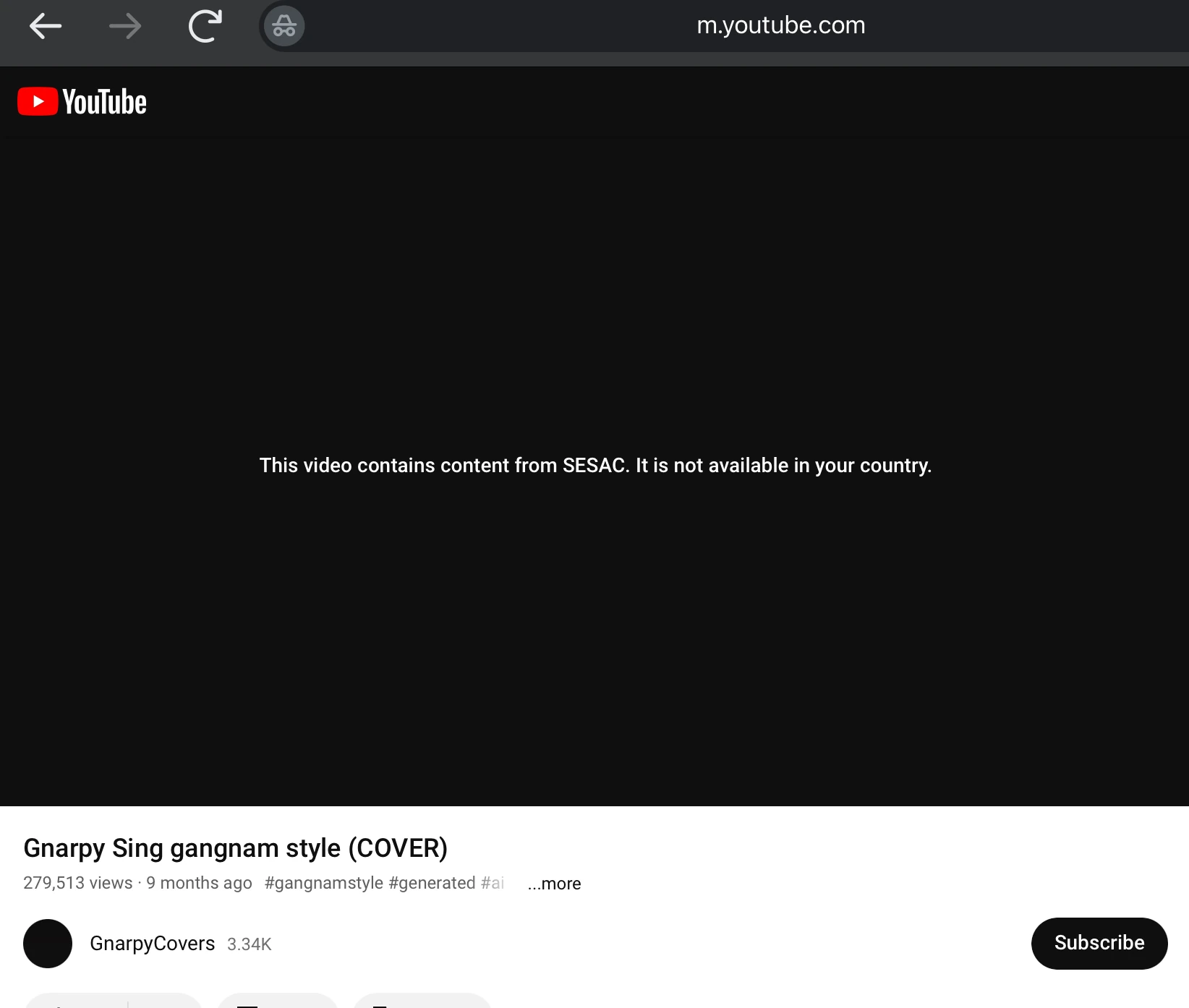 Are you aware of the SESAC issue? | Fandom