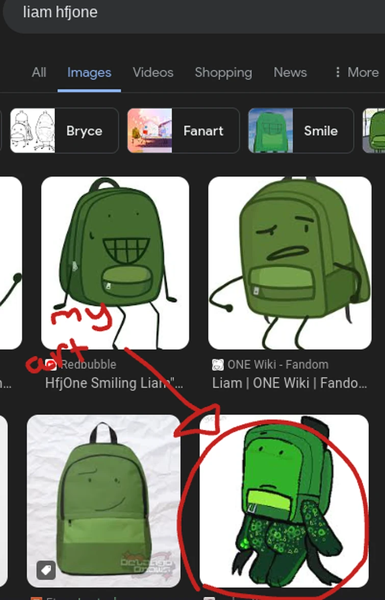 My art is on images when you search liam hfjone.😮 | Fandom