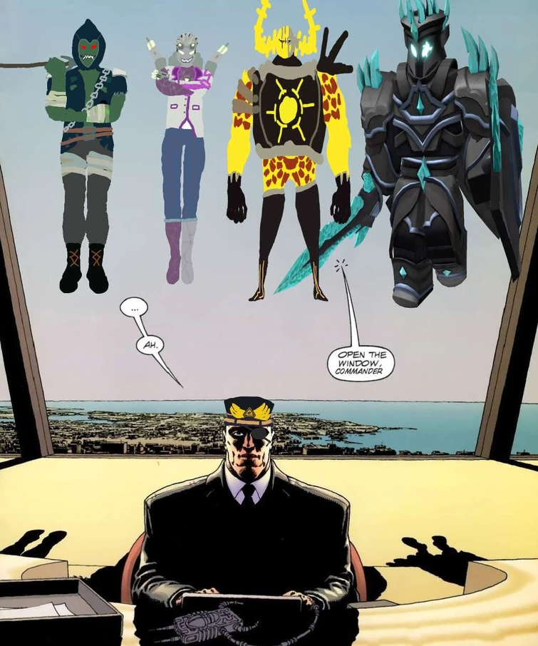 Open the window, commander. | Fandom