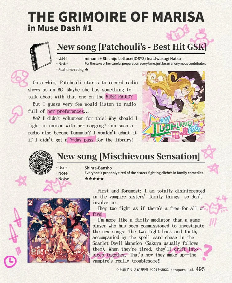 Muse Dash's second collab with Touhou! | Fandom