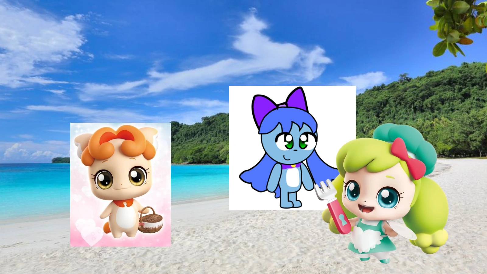 Roleplay: Hungryping, Allmineping, and Yumyumping go to the beach | Fandom