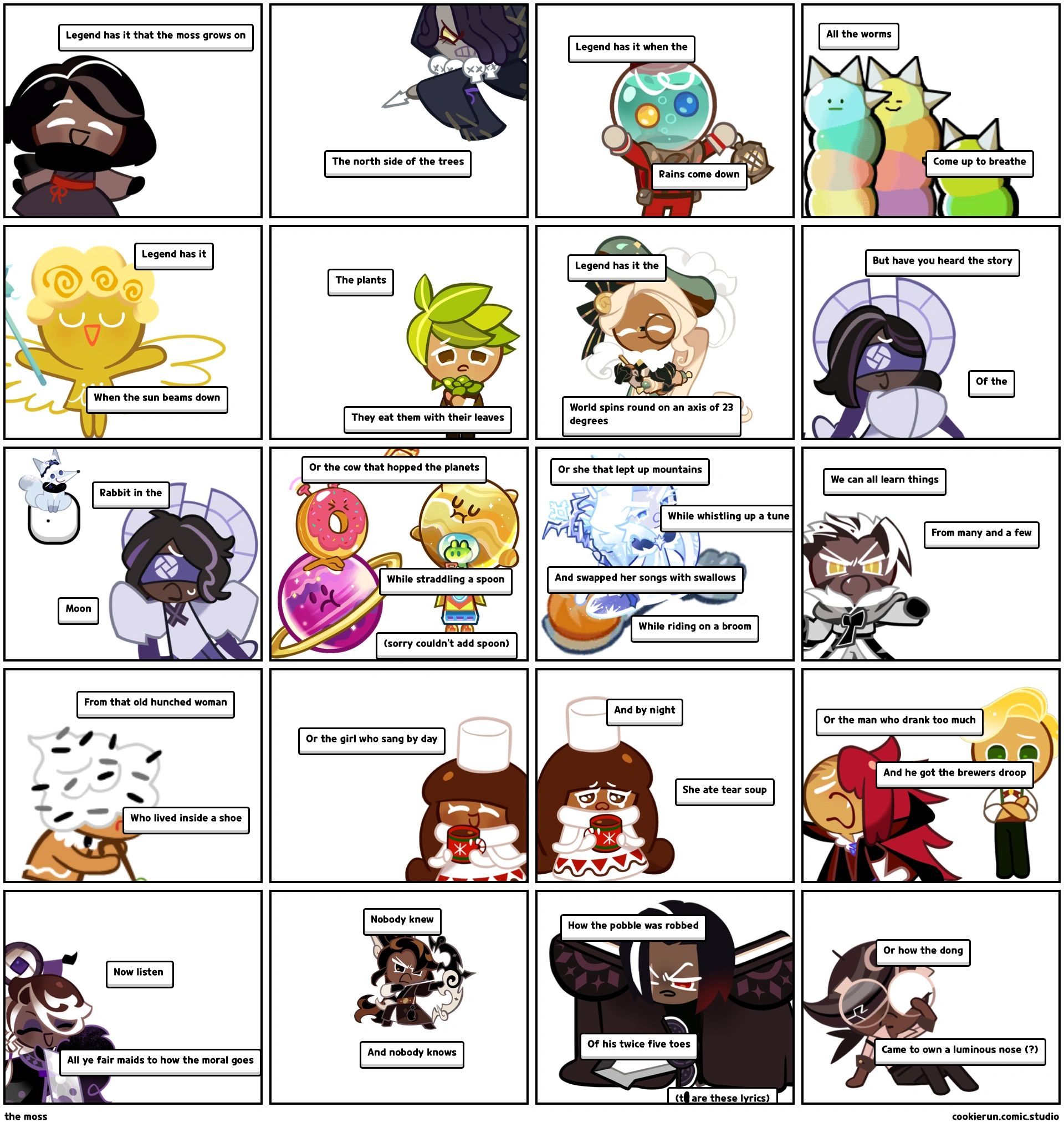 the moss | Fandom
