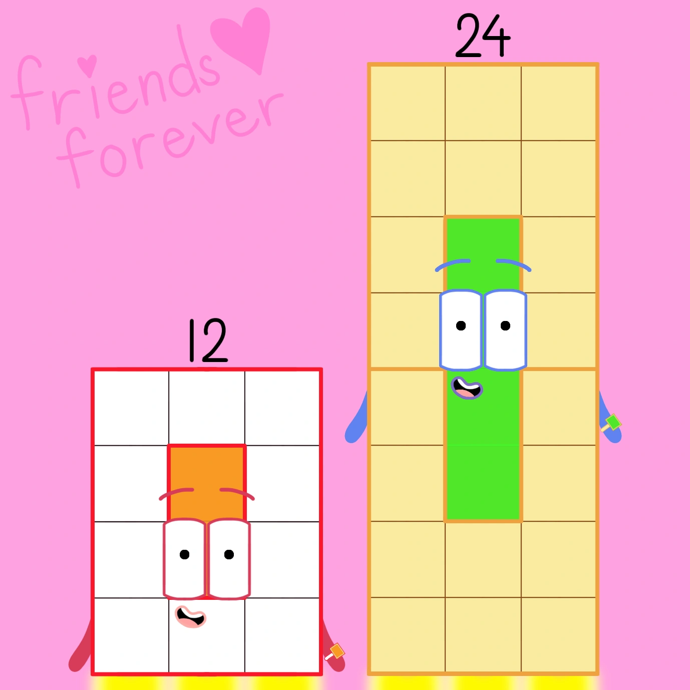 12 and 24 are friends forever! | Fandom