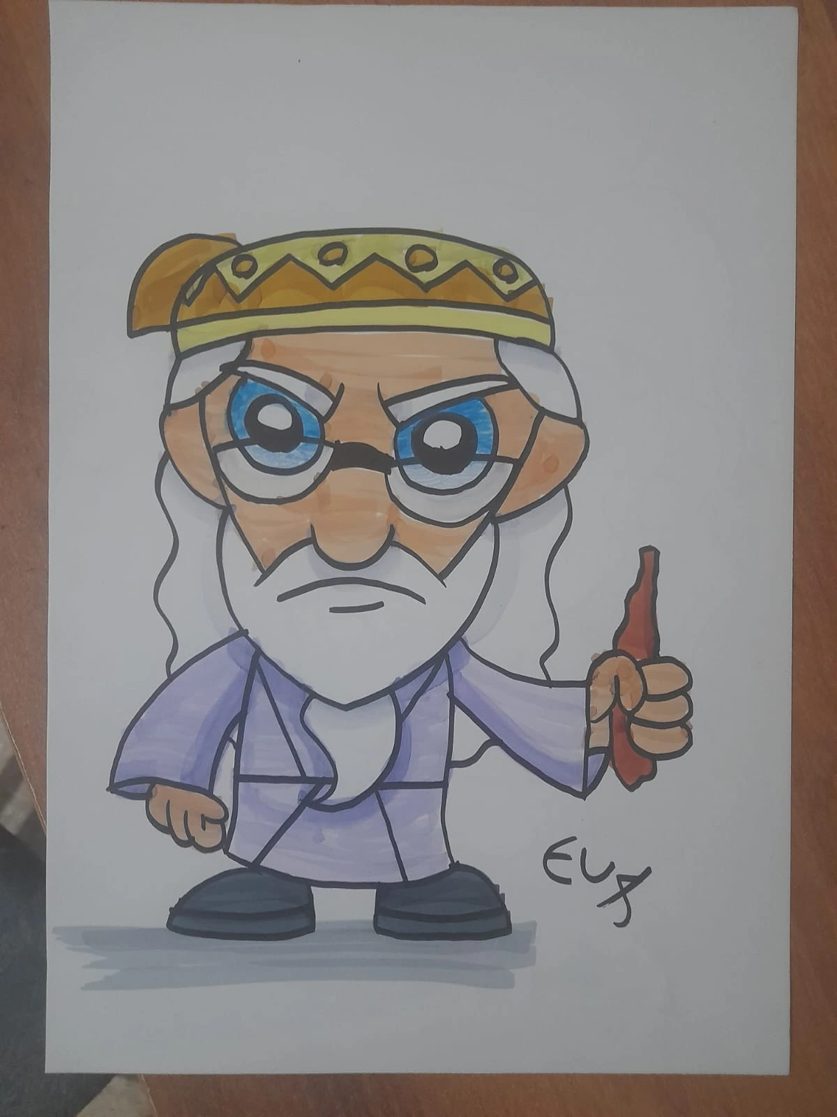 Our drawing of Dumbledore | Fandom