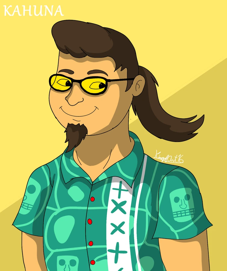 This is my edition of Kahuna. I added it to his fanart gallery on his ...
