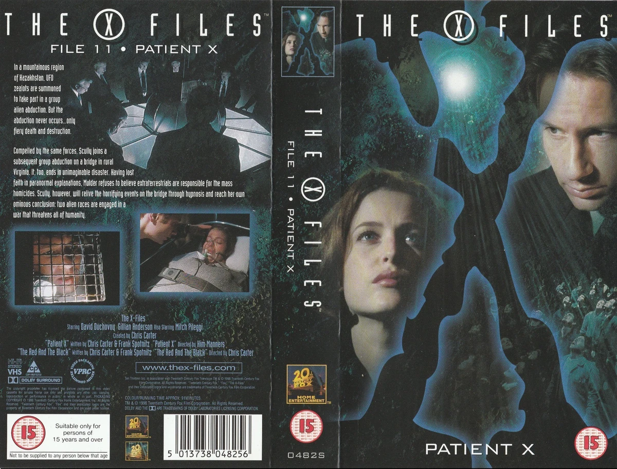 The X Files: File 11 Patient X (1998) | 20th Century Fox Videos (UK ...