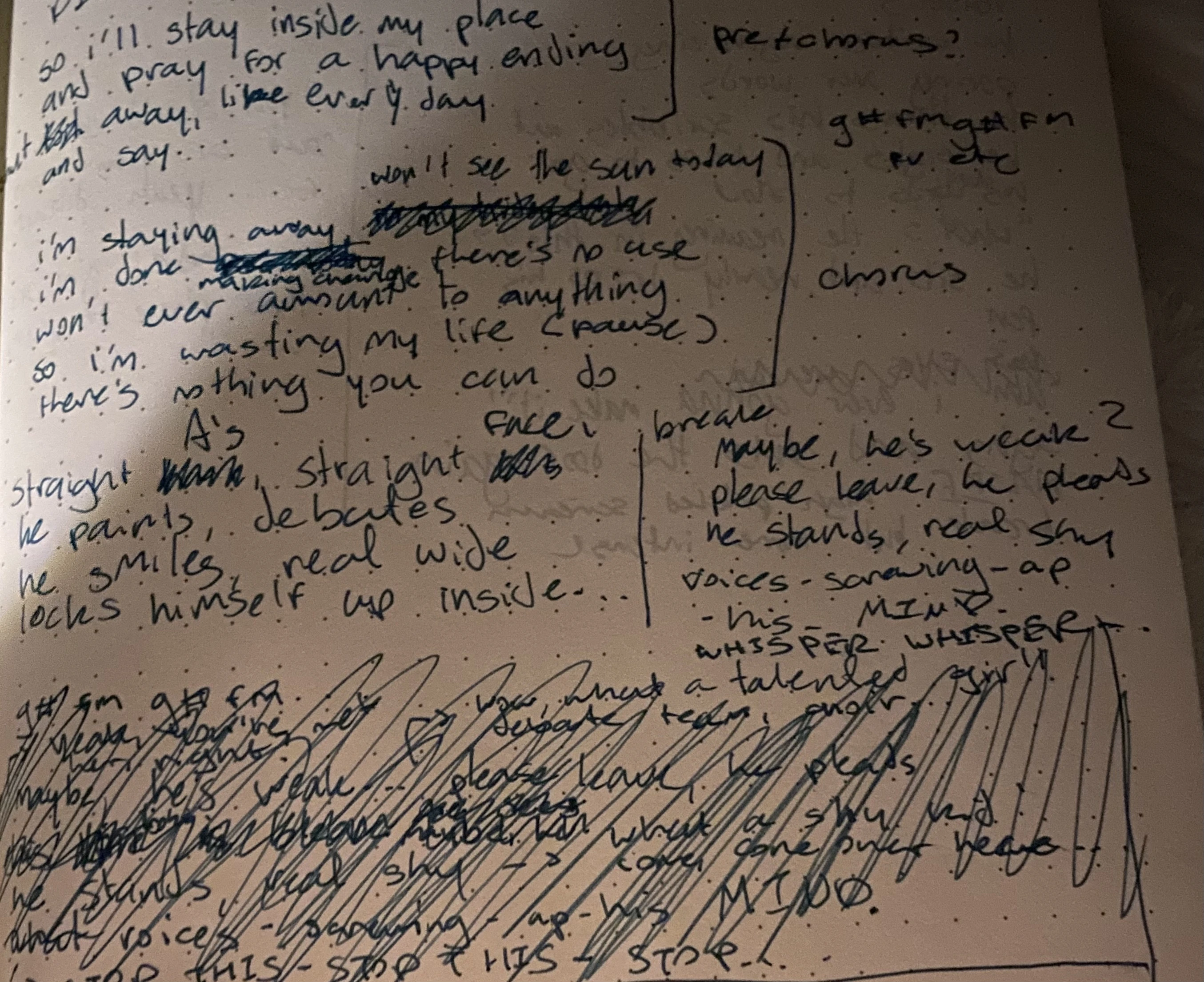 lookin through old notebooks and they're so messy | Fandom