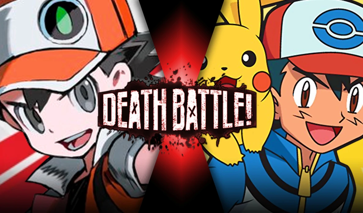 Red vs Ash Ketchum (Pokemon) "Burning Red for Battle" | Fandom