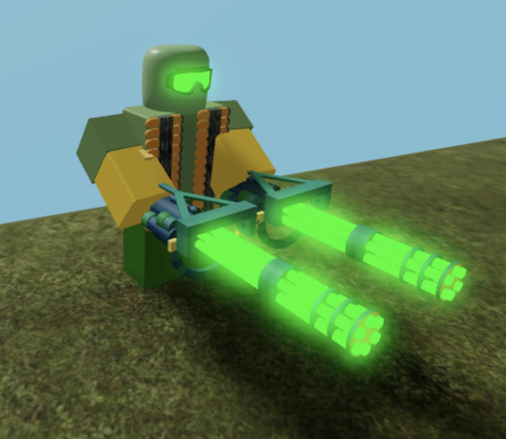 Green Minigunner Skin Rework | Fandom