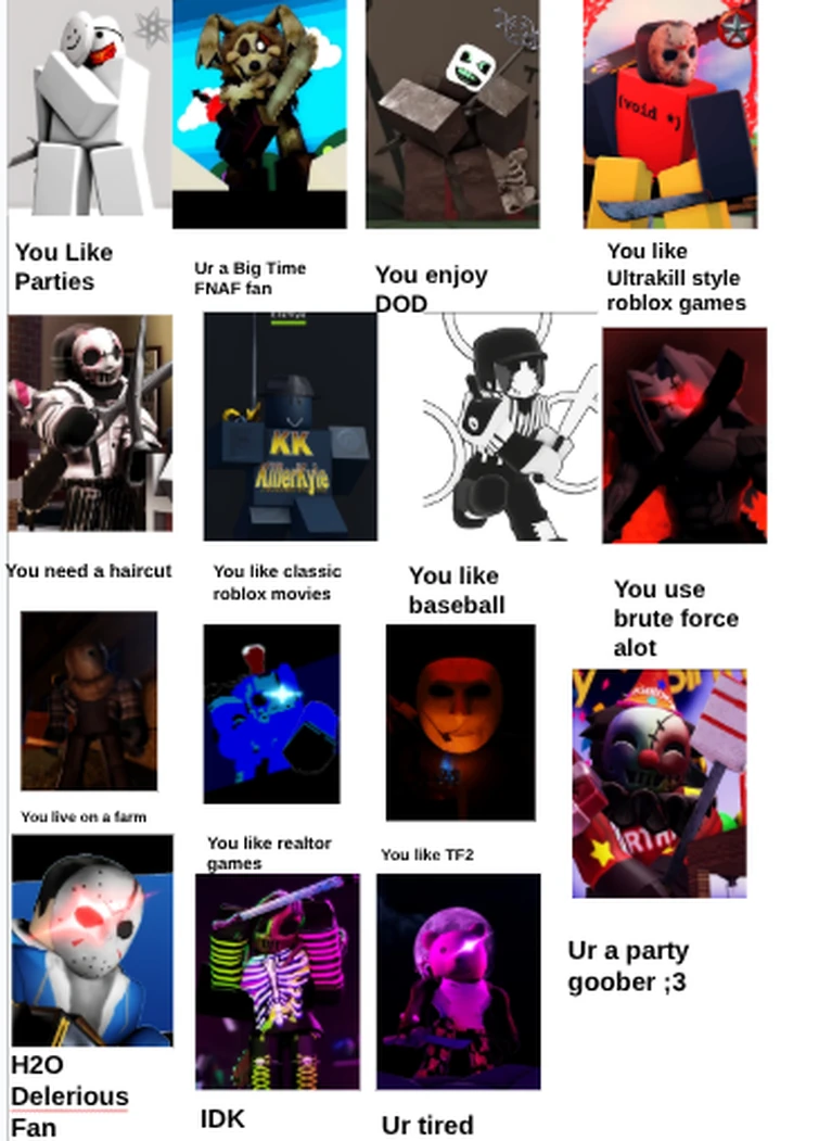 What slasher am I? (and what slasher are you?) | Fandom