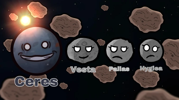 The Four Largest Objects in the Asteroid Belt | SolarBalls | Fandom