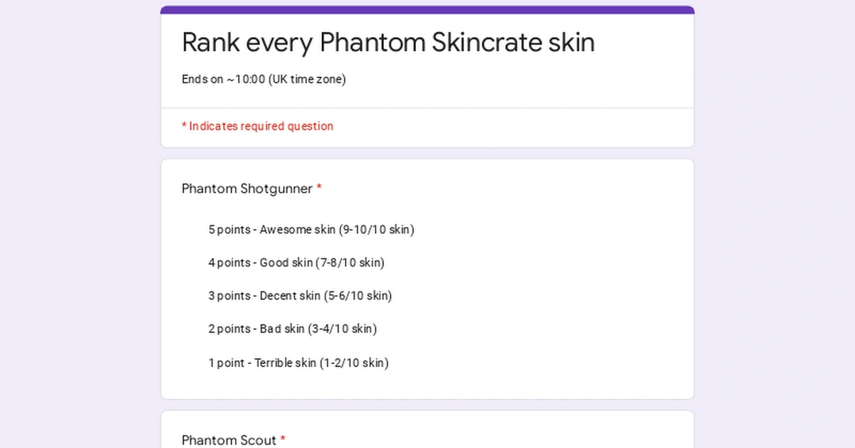 Rank every Phantom Skincrate skin | Fandom