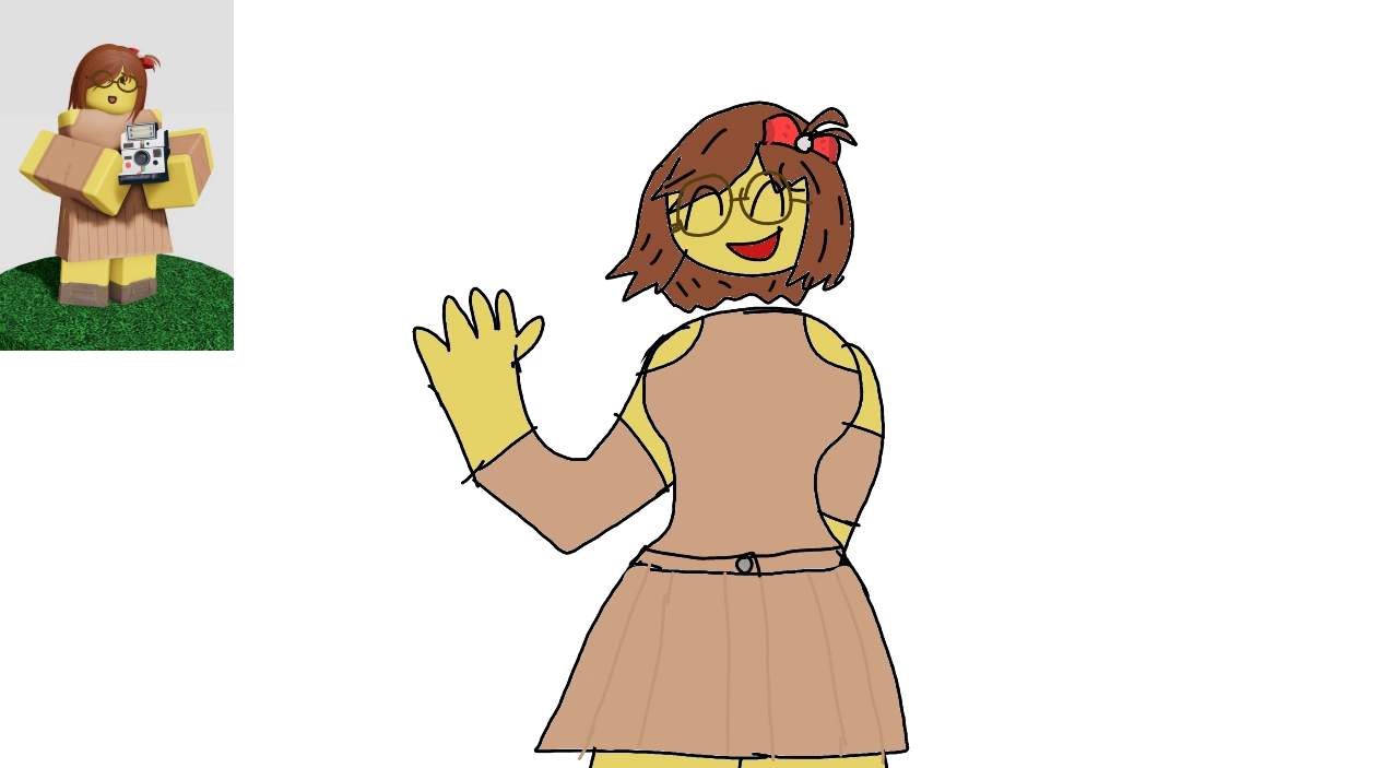 Js finished drawing a Blood Debt character. | Fandom