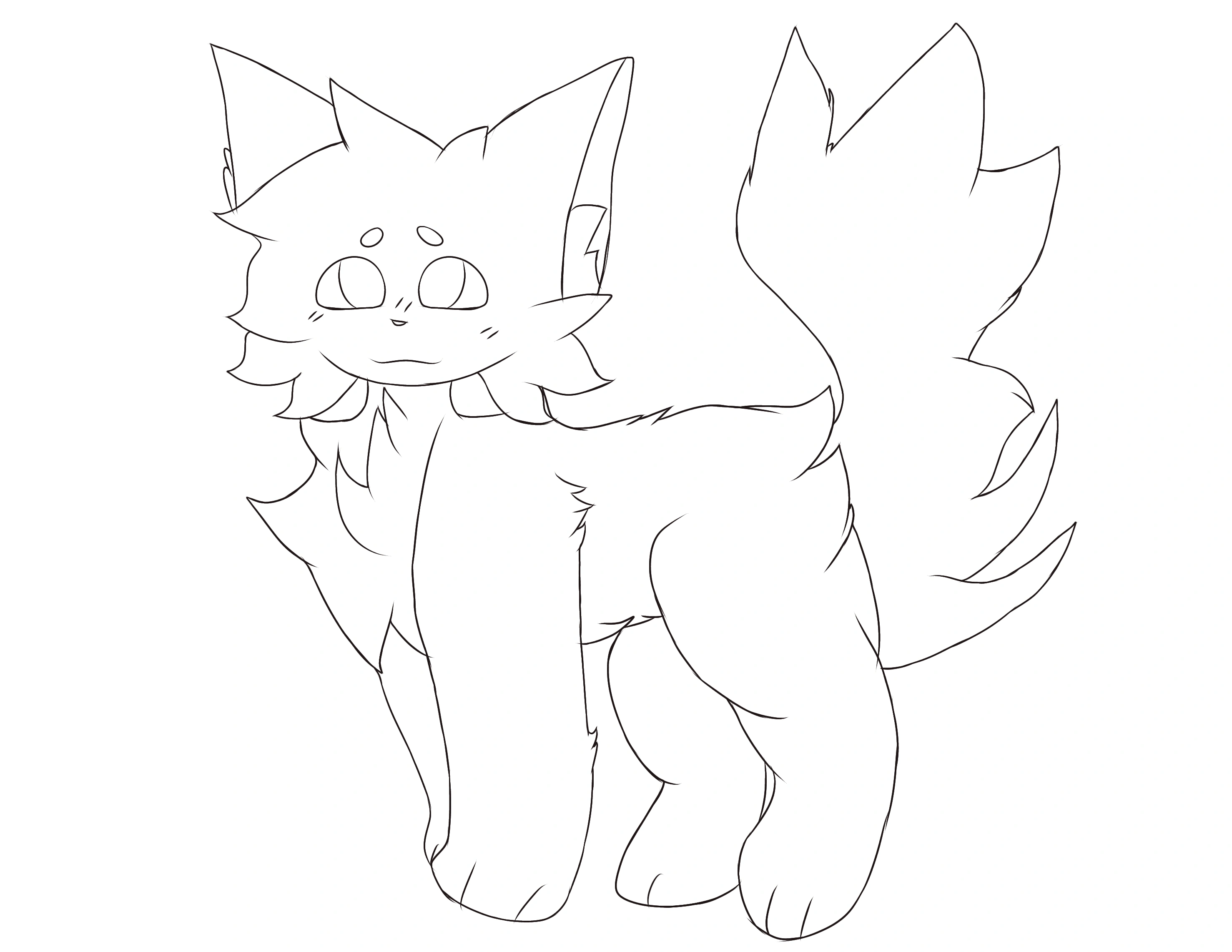 art of one of suns cat | Fandom