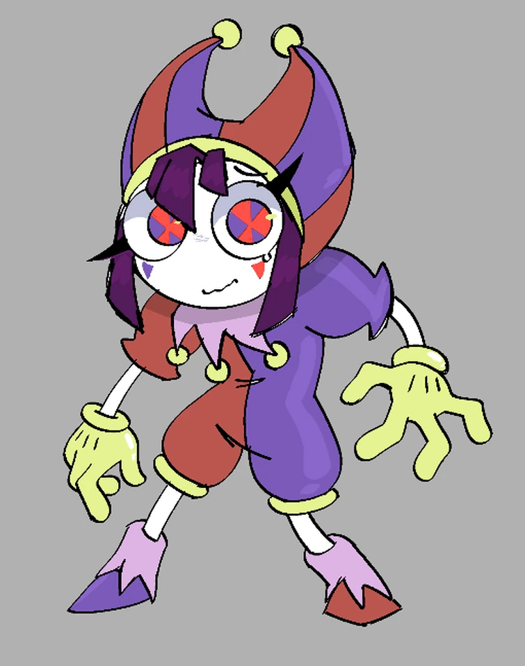 pomni redesign thingy for an au im making | Fandom